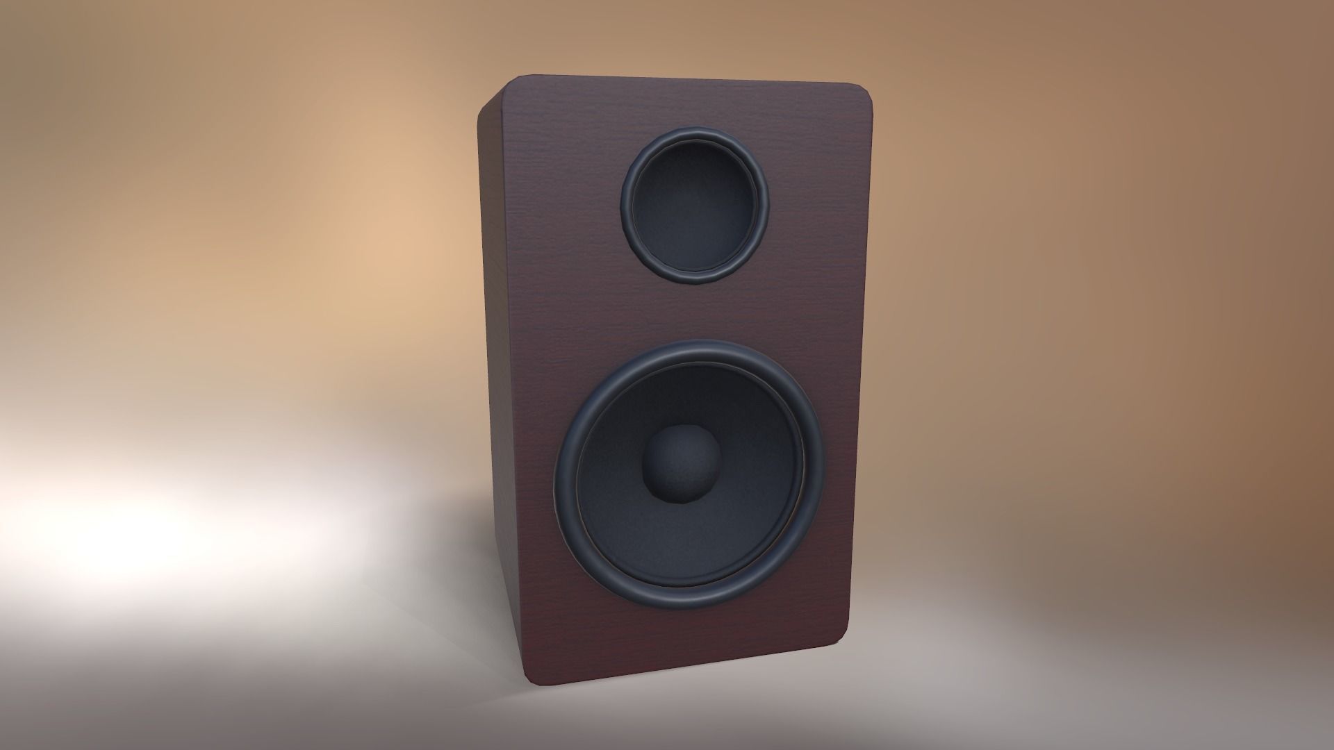 3D model Audio Speaker VR / AR / low-poly | CGTrader