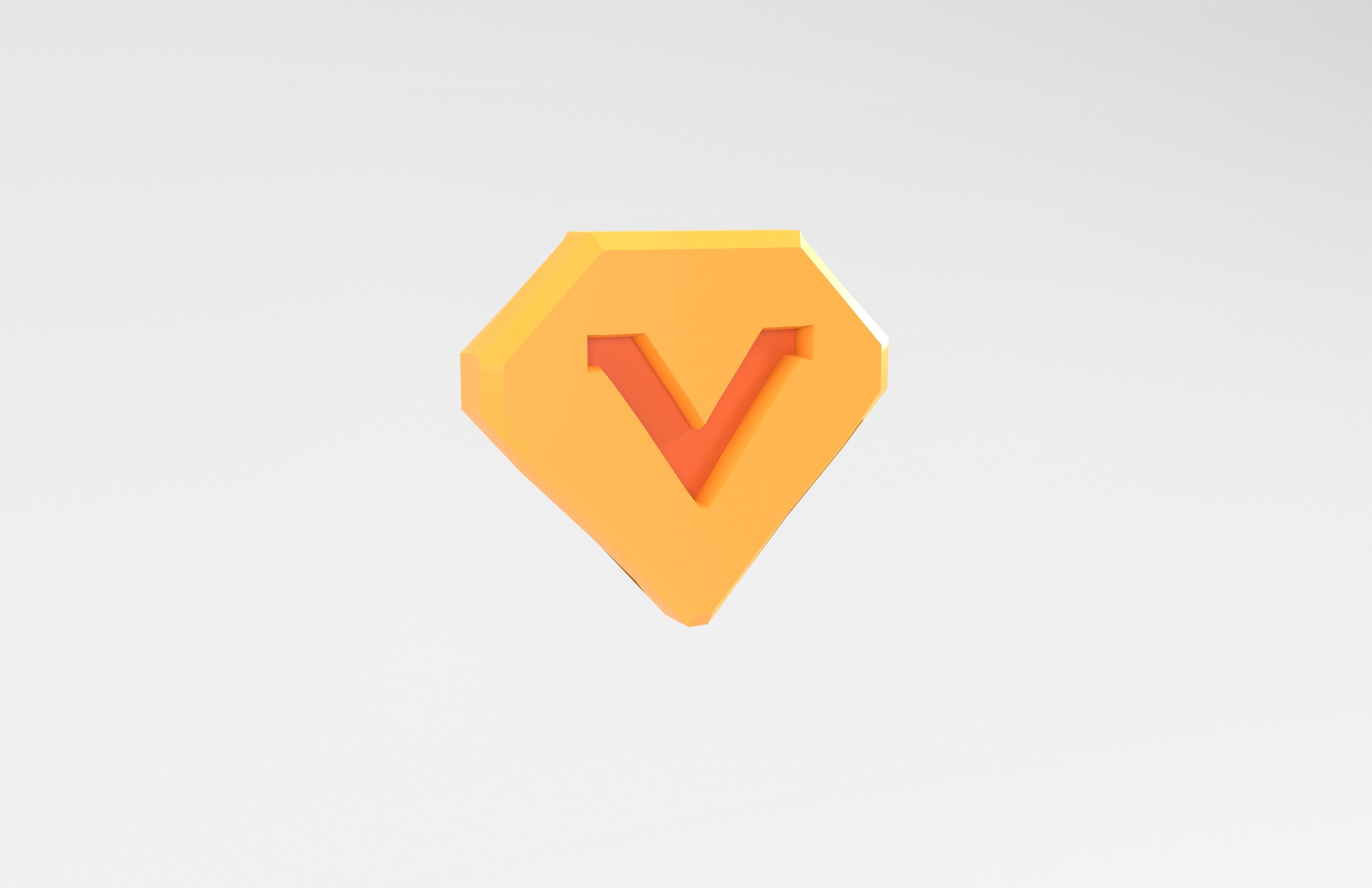 3D model Game VIP Symbol v1 001 VR / AR / low-poly | CGTrader