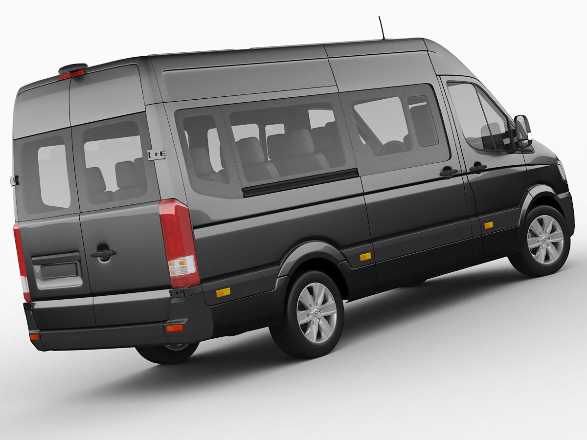 Hyundai H350 bus 2015 3D model | CGTrader