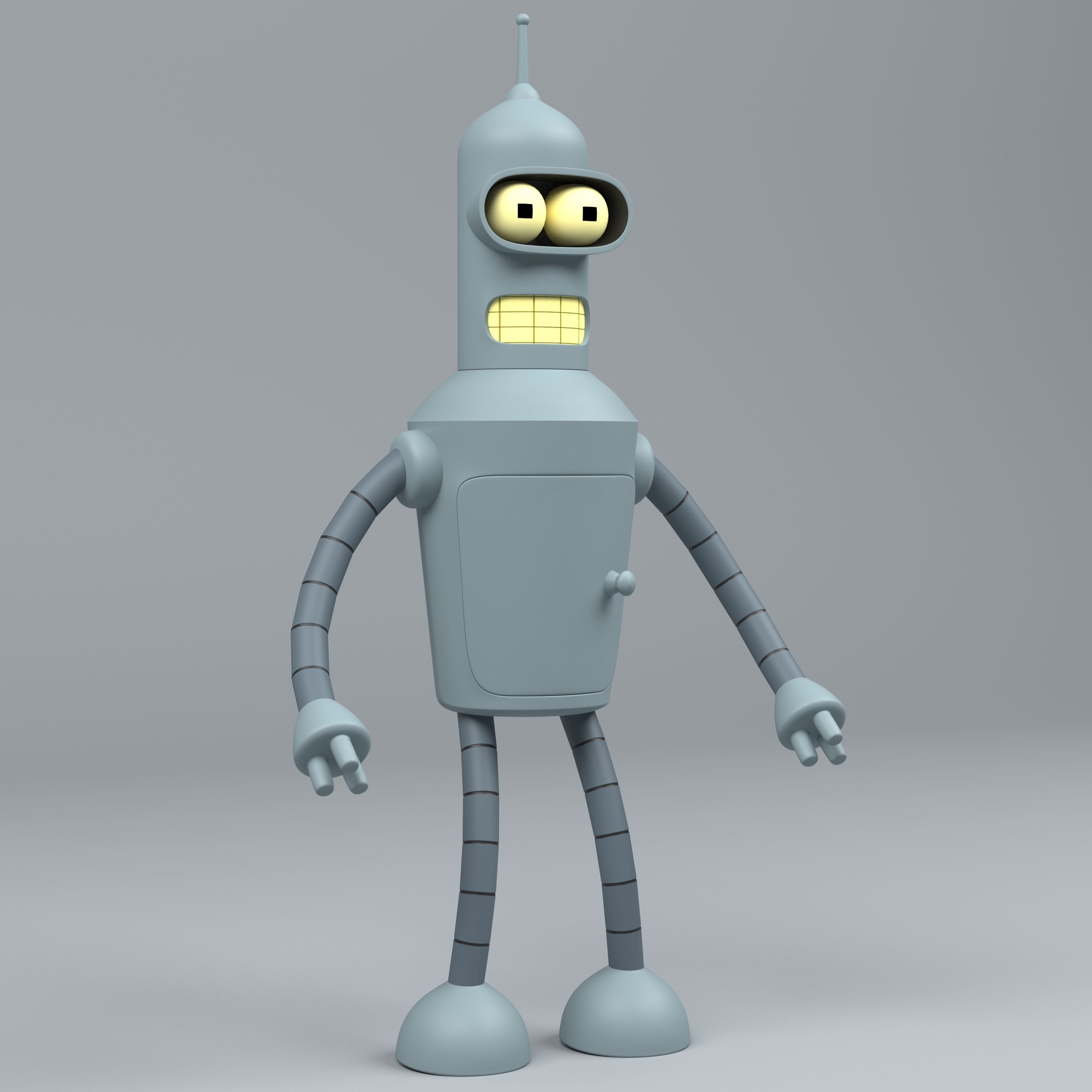 bender rodriguez 3D model | CGTrader