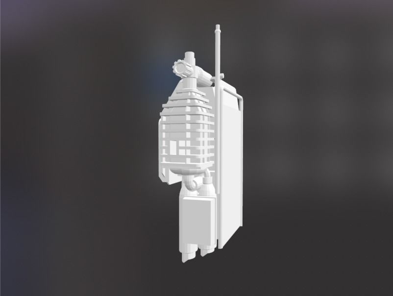 Star Wars Battlefront Magma trooper backpack full set 3D model 3D ...