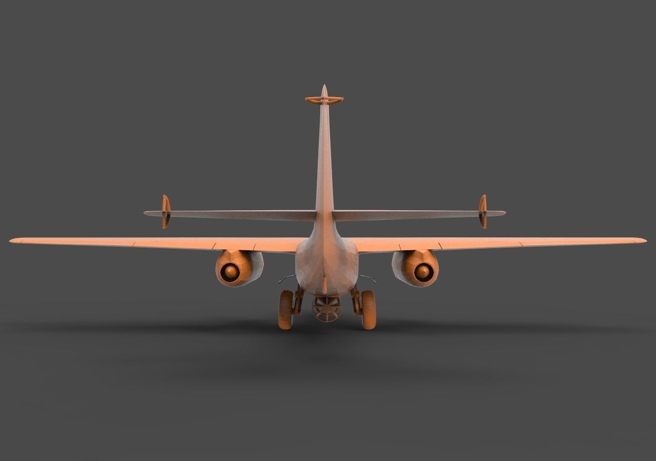 Ar 234 3D model 3D printable | CGTrader