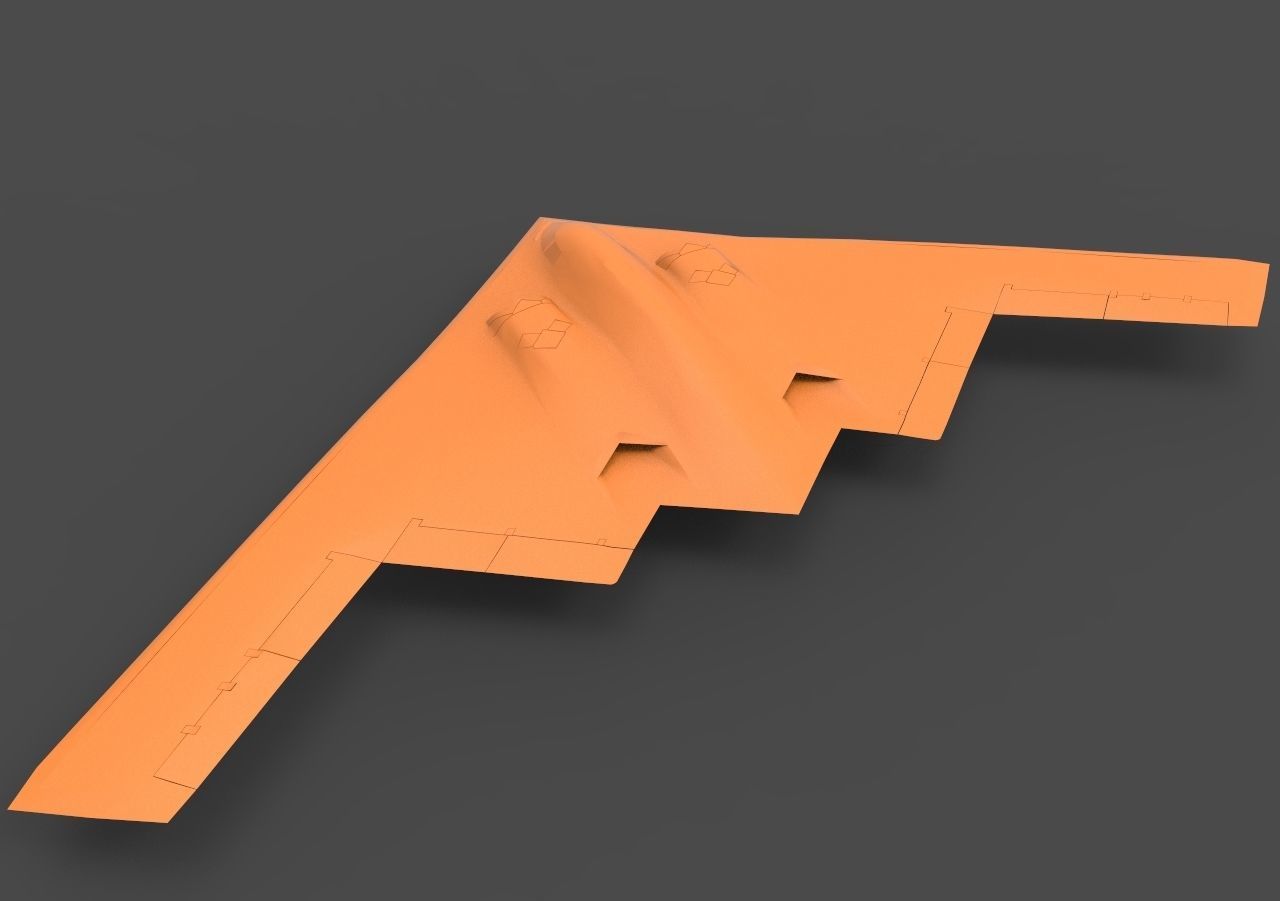 B2- M 3D model 3D printable | CGTrader