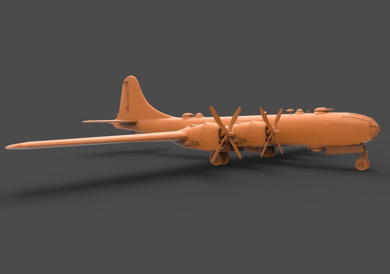 B - 29 3D model 3D printable | CGTrader