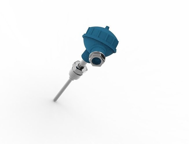 Temperature Sensor 3D model | CGTrader