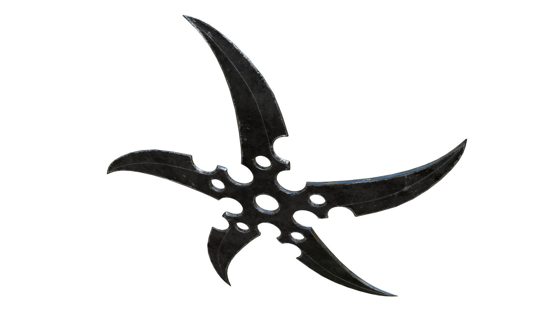 Ninja Weapons Pack 3D model | CGTrader