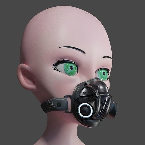 H225 Mask 3D model | CGTrader