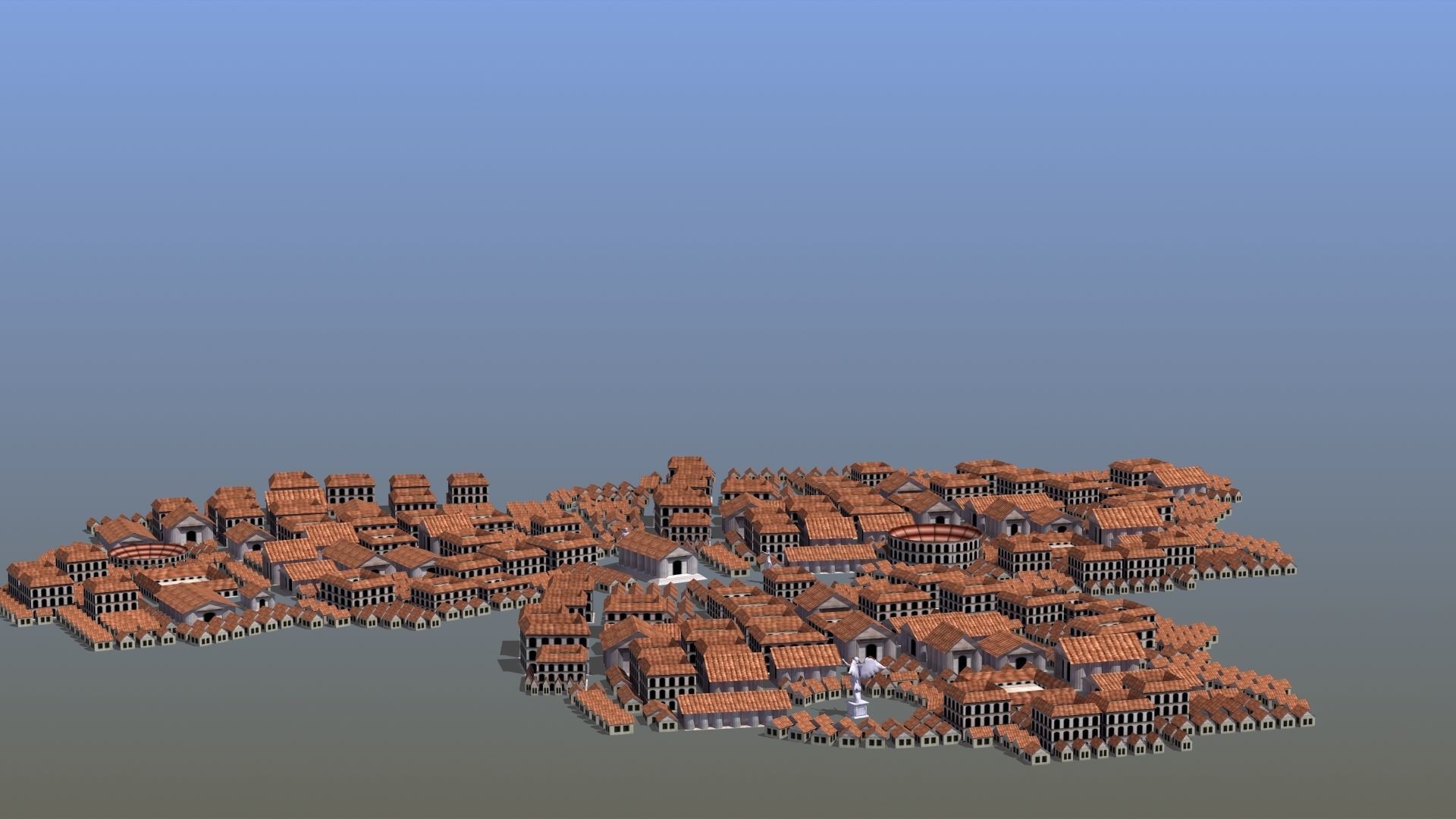 3D model Ancient City VR / AR / low-poly | CGTrader