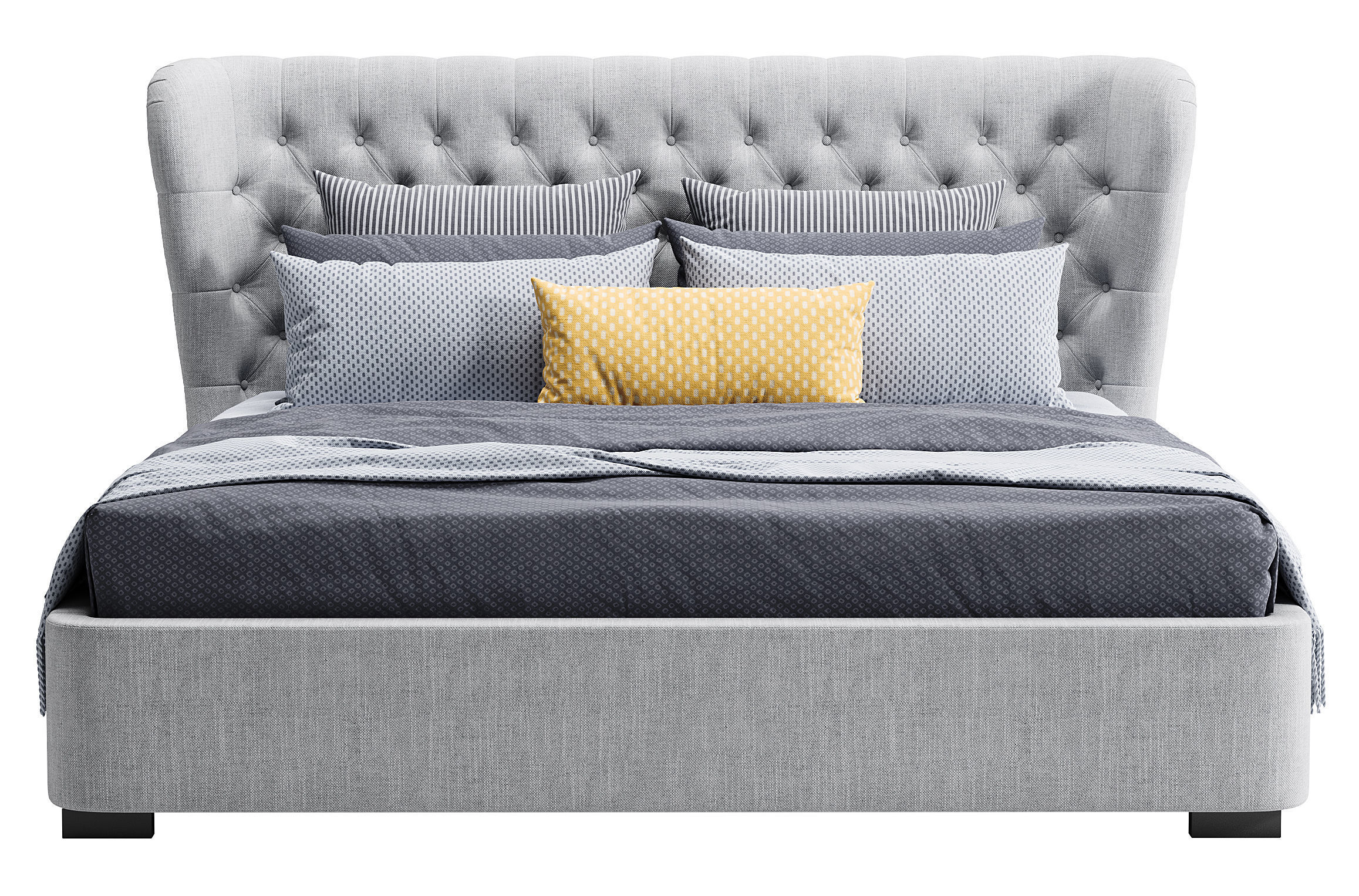 Manchester Bed by LuXeo 3D model | CGTrader