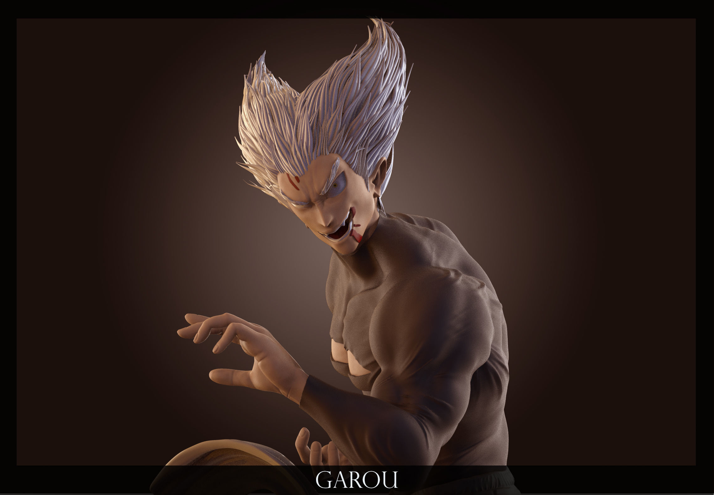 Garou 3D model 3D printable | CGTrader