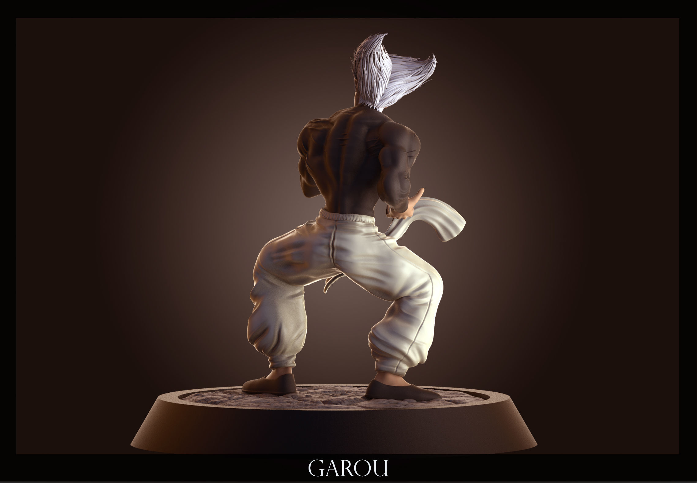 Garou 3D model 3D printable | CGTrader