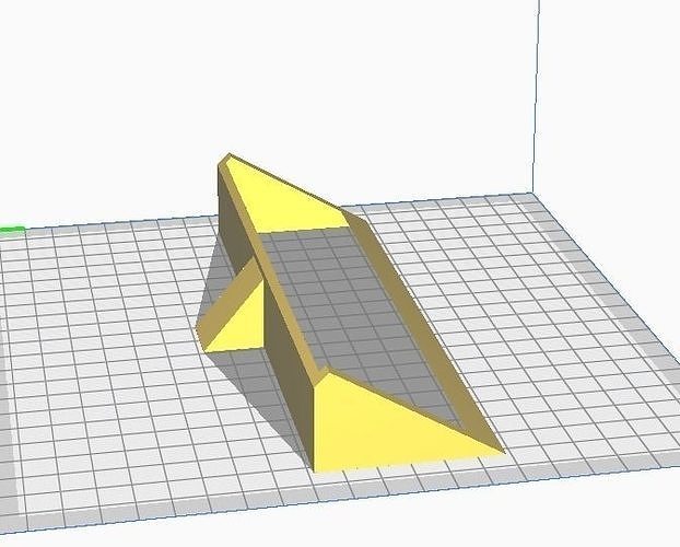 Laptop Tilt Prop free 3D model 3D printable | CGTrader