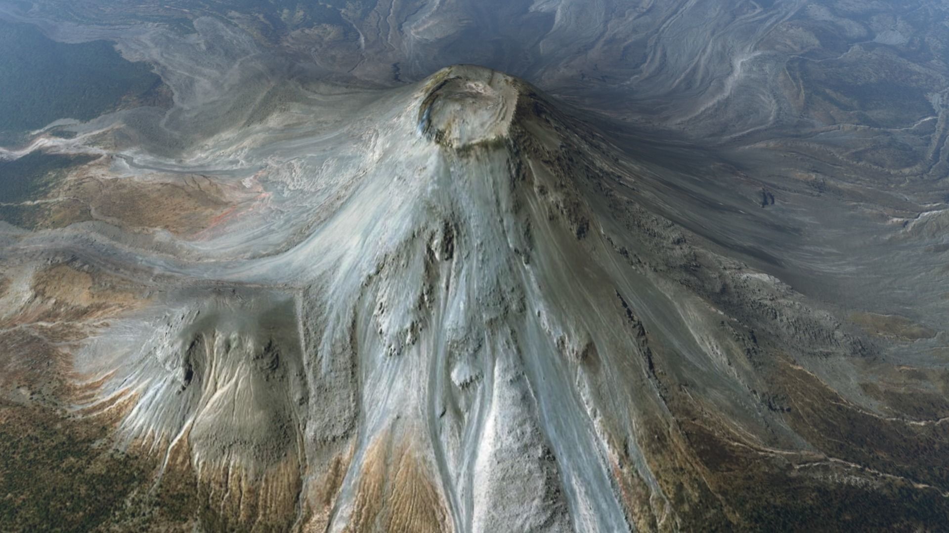 Volcano Mountains - Colima 3D model | CGTrader