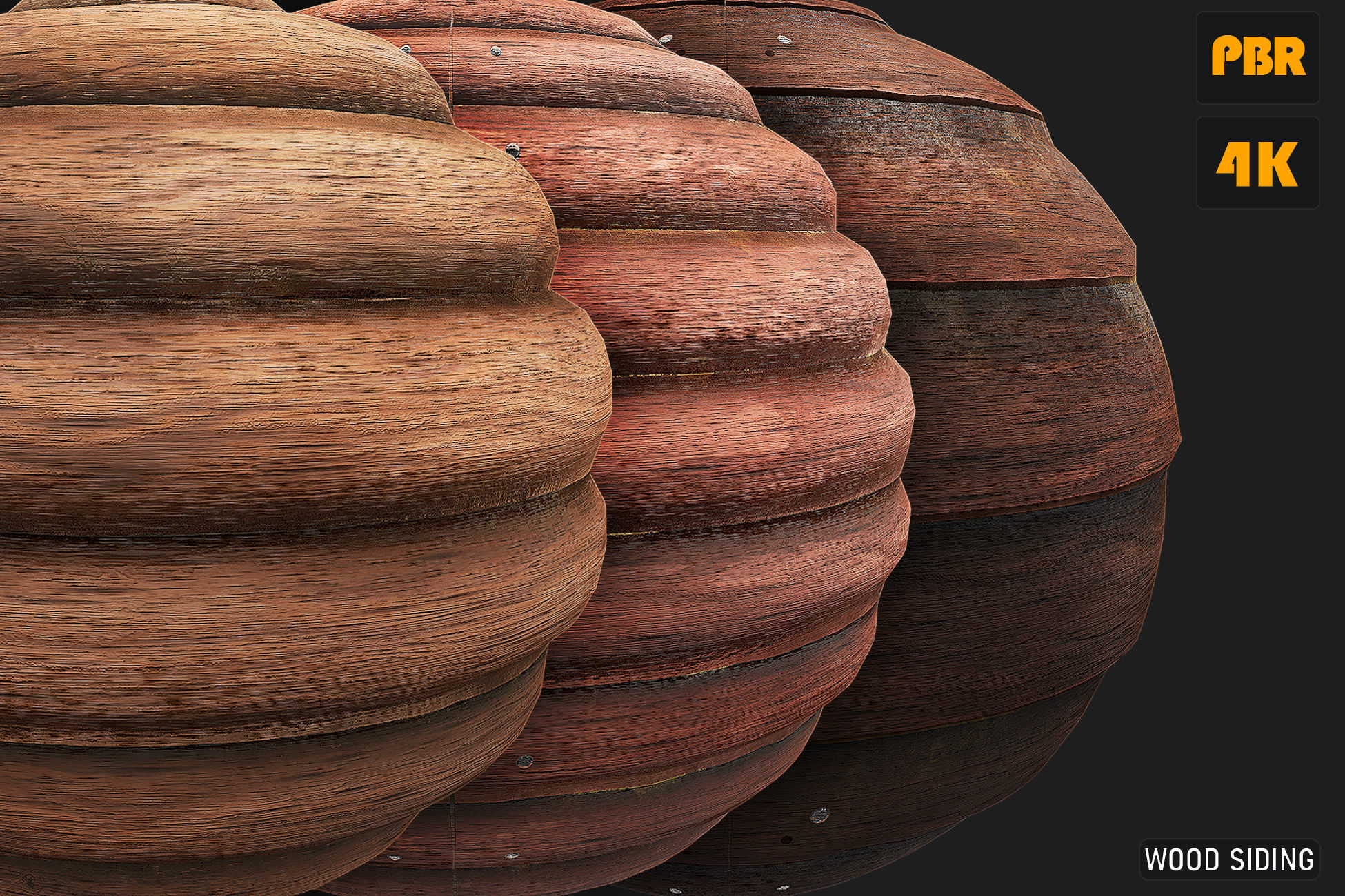 PBR Wood Siding Texture | CGTrader