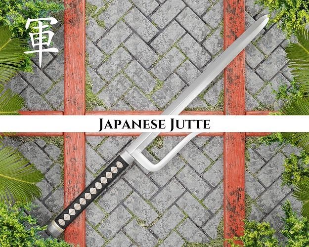 3D model Ancient Japanese Jutte VR / AR / low-poly | CGTrader