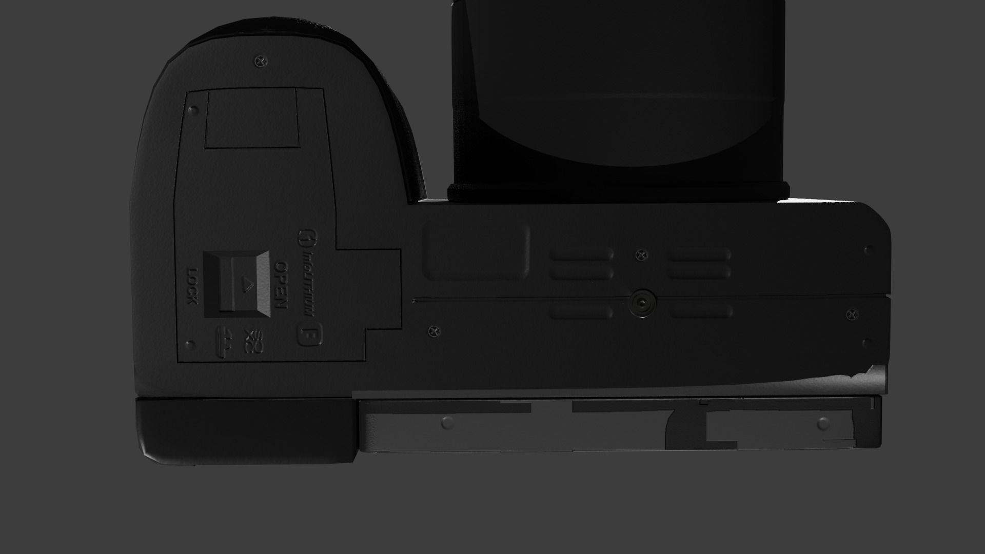 Low poly VFX Sony camera 3D model free VR / AR / low-poly 3D model ...