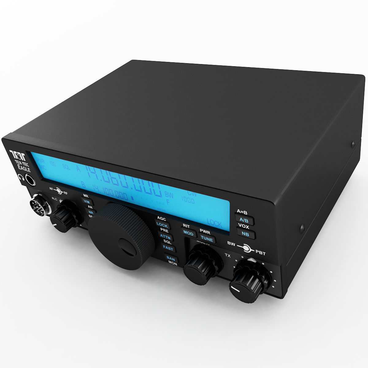 Ten Tec Eagle Transceiver 3D model | CGTrader