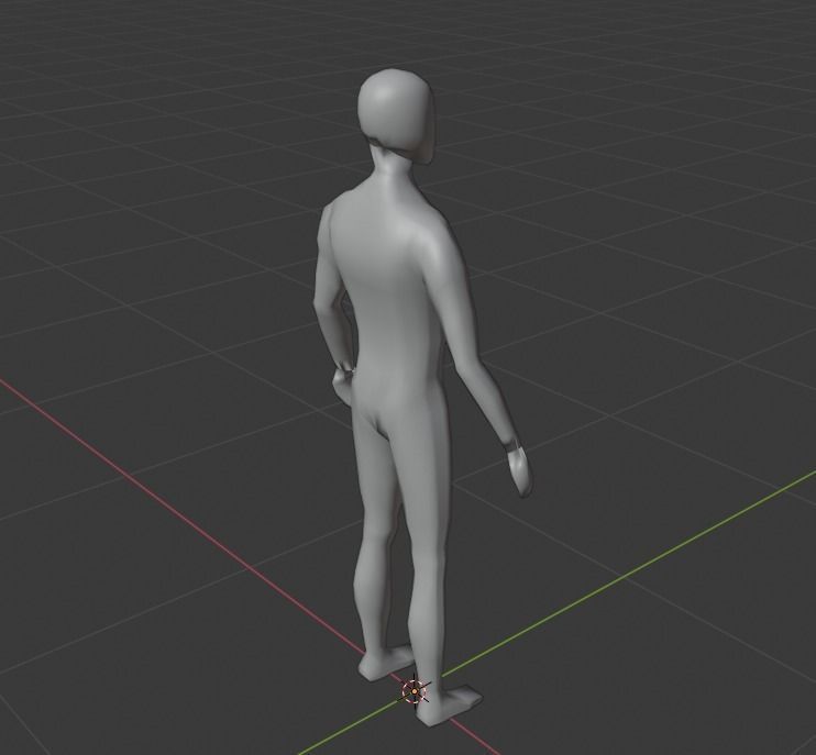3D low poly male character free 3D model | CGTrader