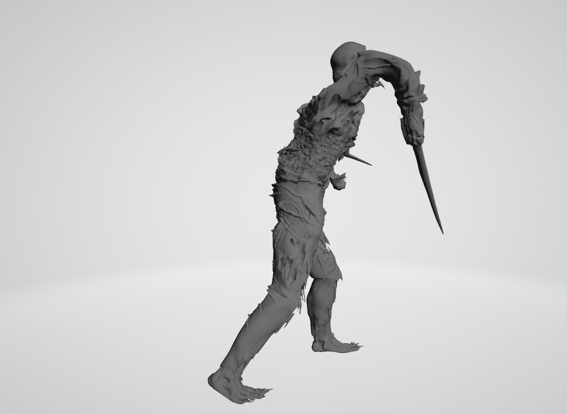 Necromorph Dead Space 3D model 3D printable | CGTrader