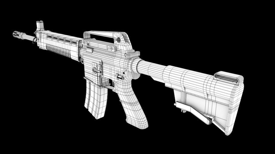 T91 Assault Rifle 3D model | CGTrader
