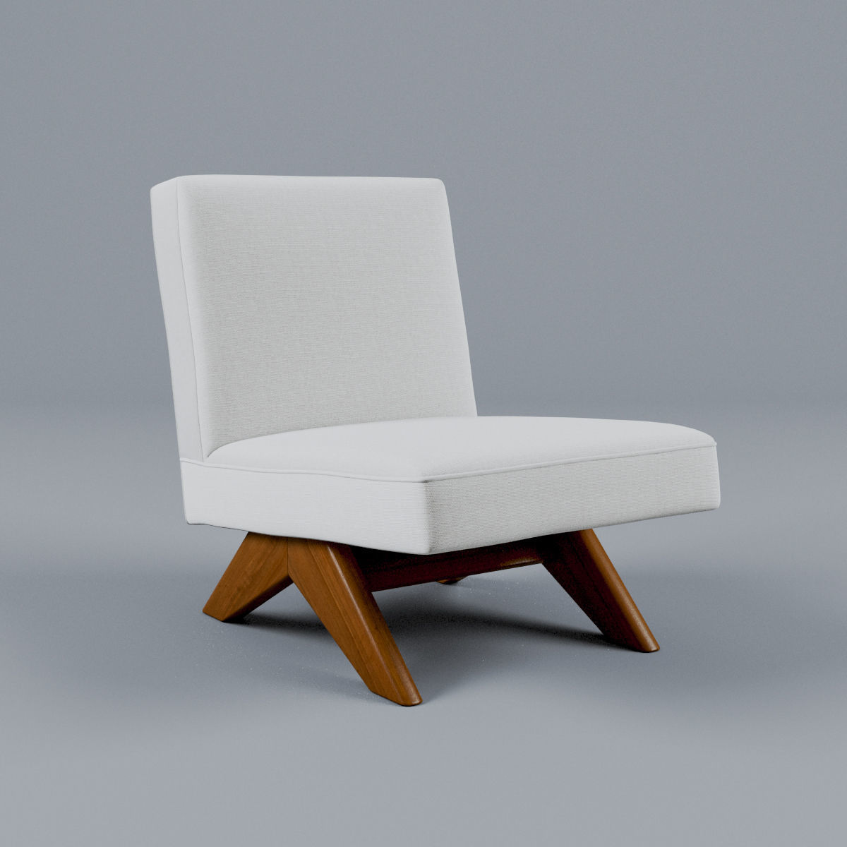 Pierre Jeanneret Lounge chair 3D model | CGTrader