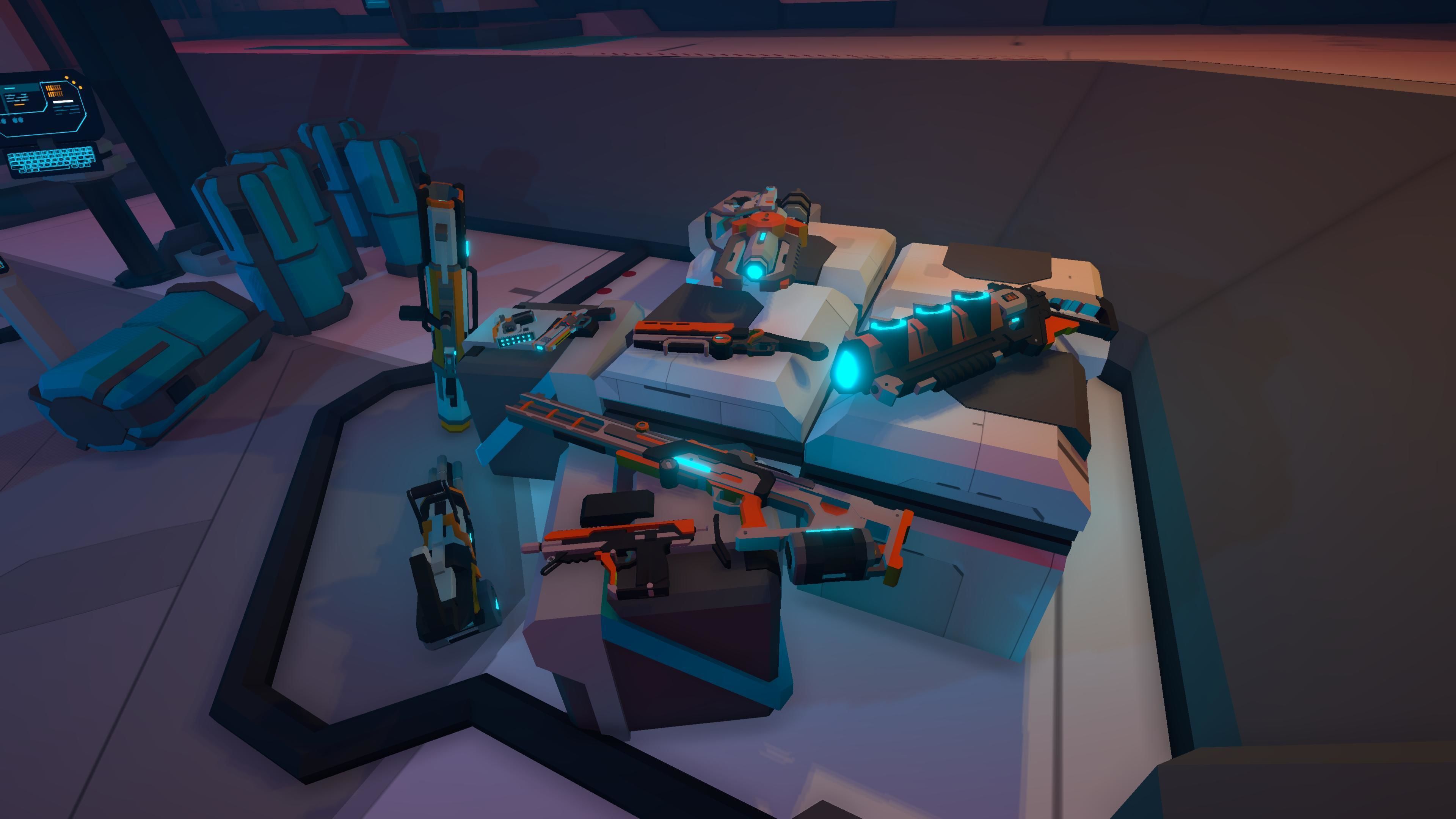 3D model CB Sci-Fi Gun Pack Complete VR / AR / low-poly | CGTrader