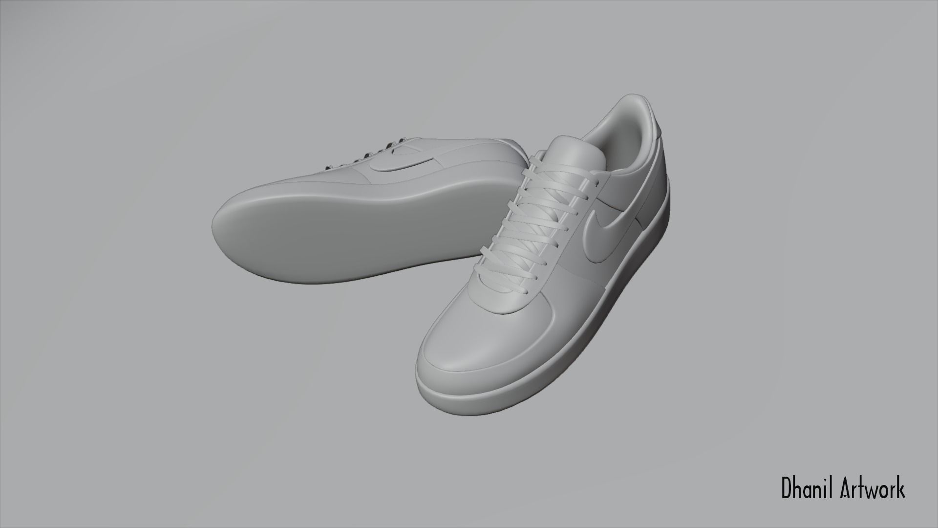 NIKE AIR FORCE 1 3D model | CGTrader