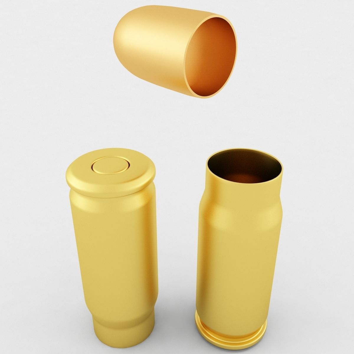 7 62x25 Tokarev Cartridge 3D model | CGTrader
