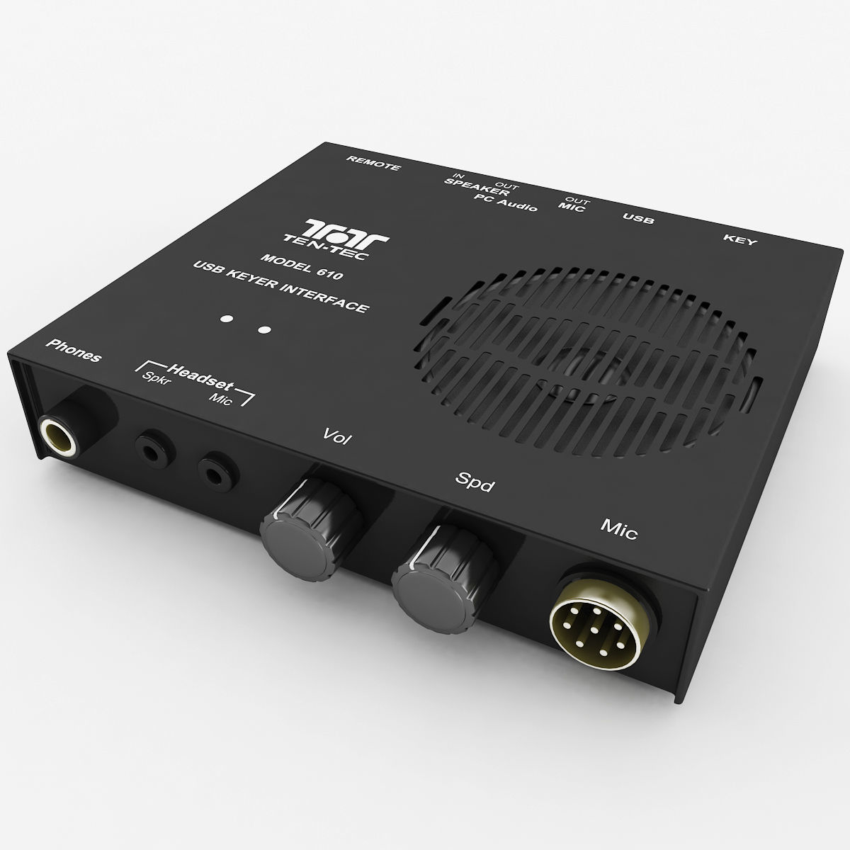 USB Keyer Audio Interface 3D model | CGTrader