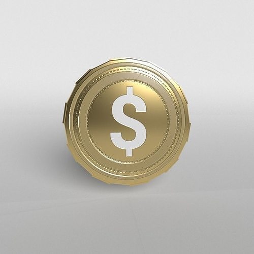 3D model Normal Coin VR / AR / low-poly | CGTrader