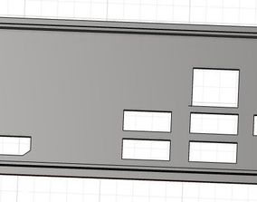 Backplate 3D Printing Models | CGTrader