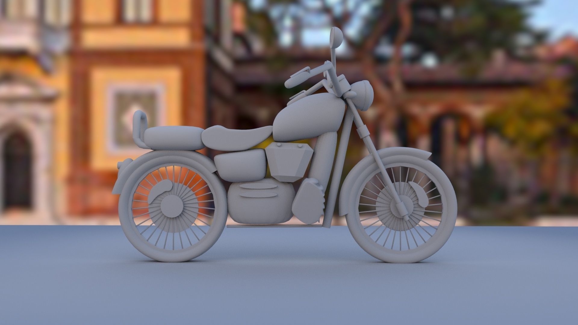 Simple bike model free 3D model | CGTrader
