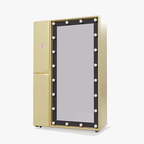 Make-up Mirror Refrigerator 3D model | CGTrader