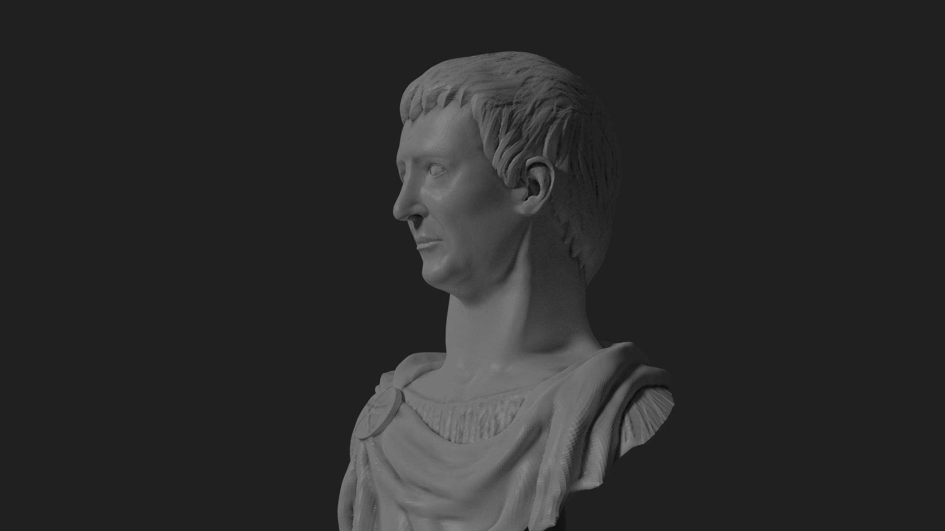 Caesar Claudius 3D model 3D printable | CGTrader