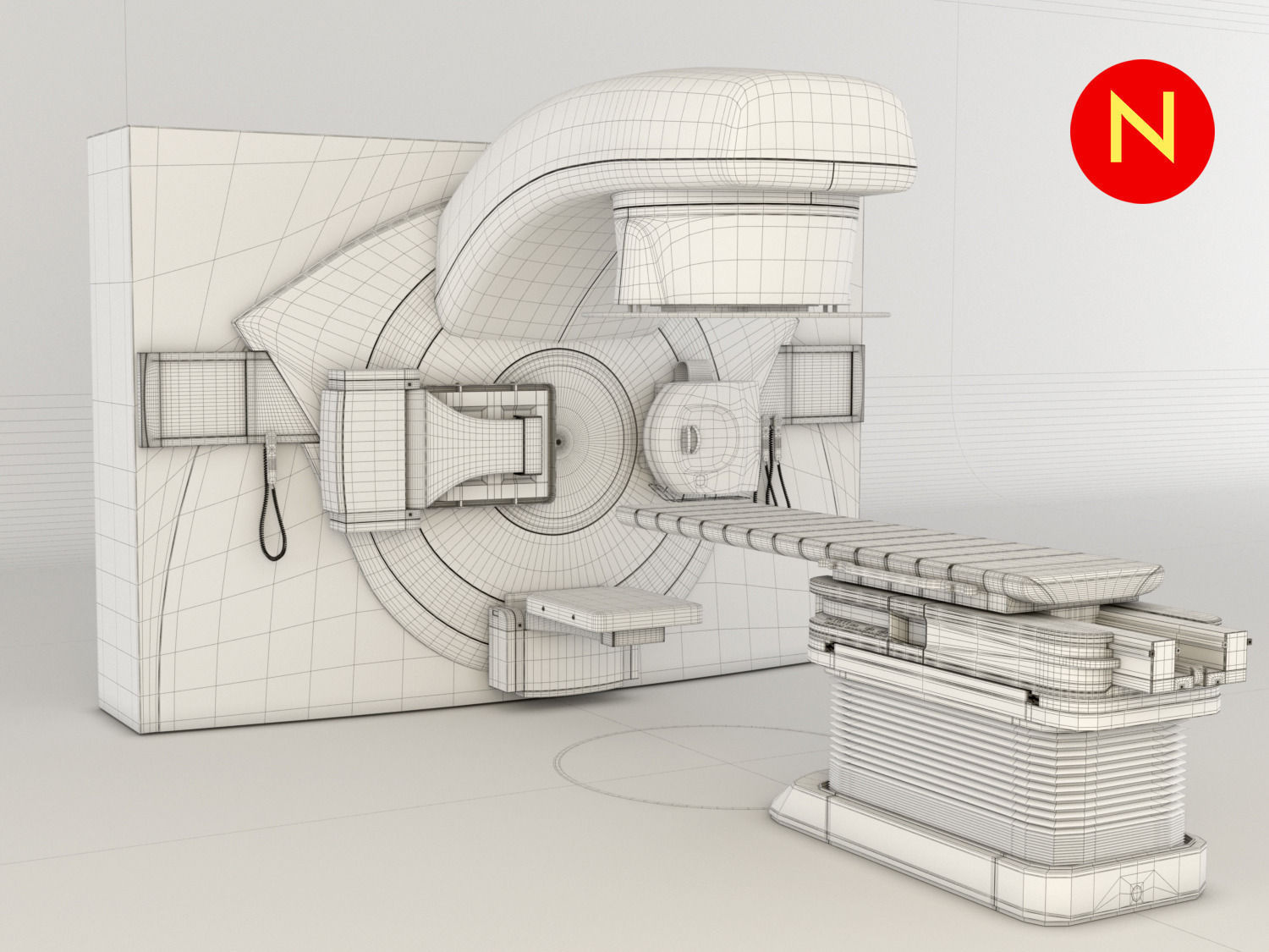 Elekta Infinity Radiotherapy 3D model | CGTrader