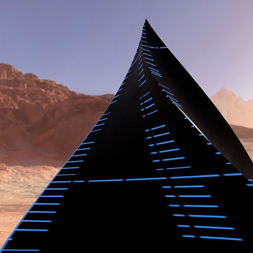Mystic Alien Pyramid 3D model | CGTrader