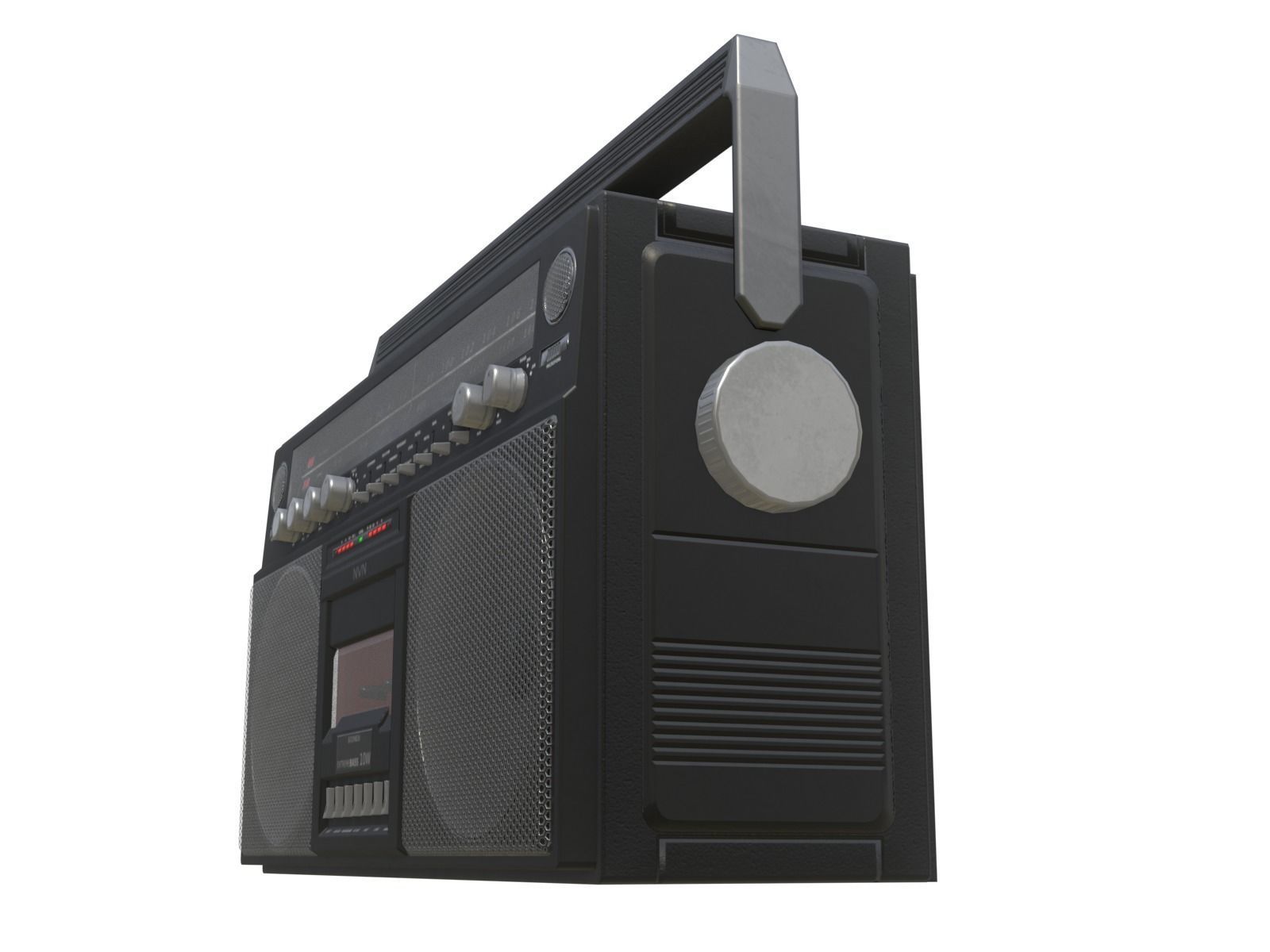 3D Model Collection Game-ready Retro Boombox - 2 versions VR / AR / low ...