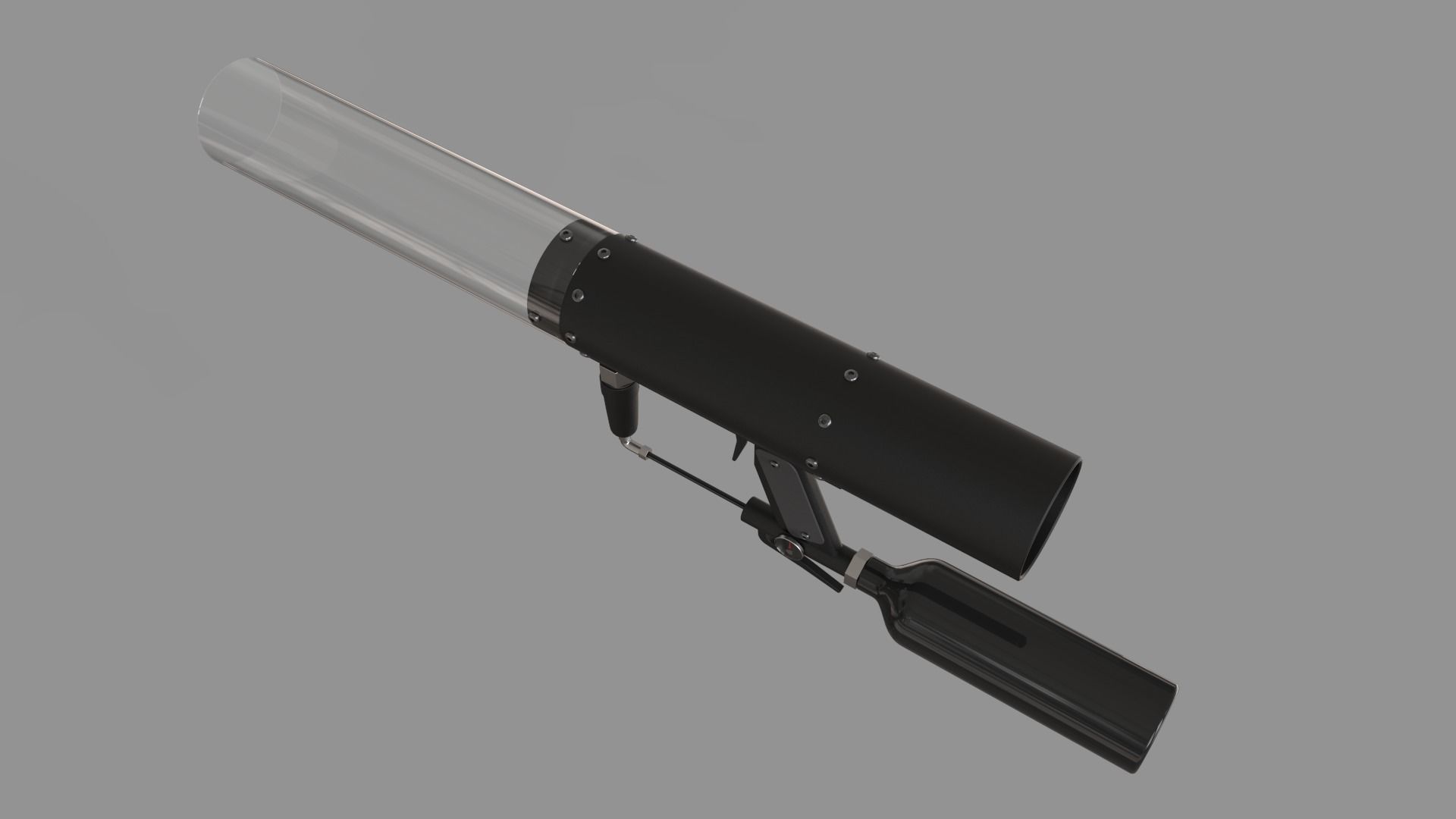 T-Shirt Cannon 3D model | CGTrader