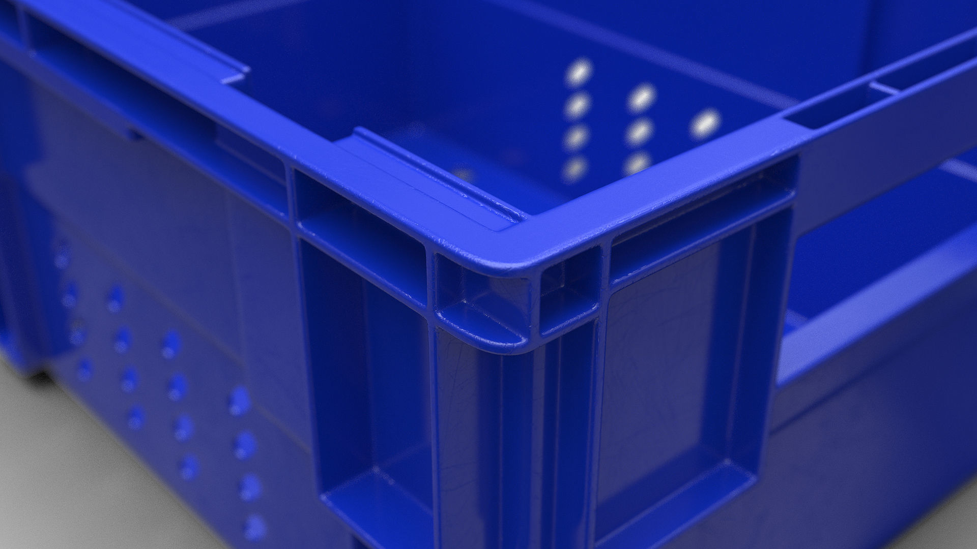 Stack and Nest Container - Storage 3D model | CGTrader