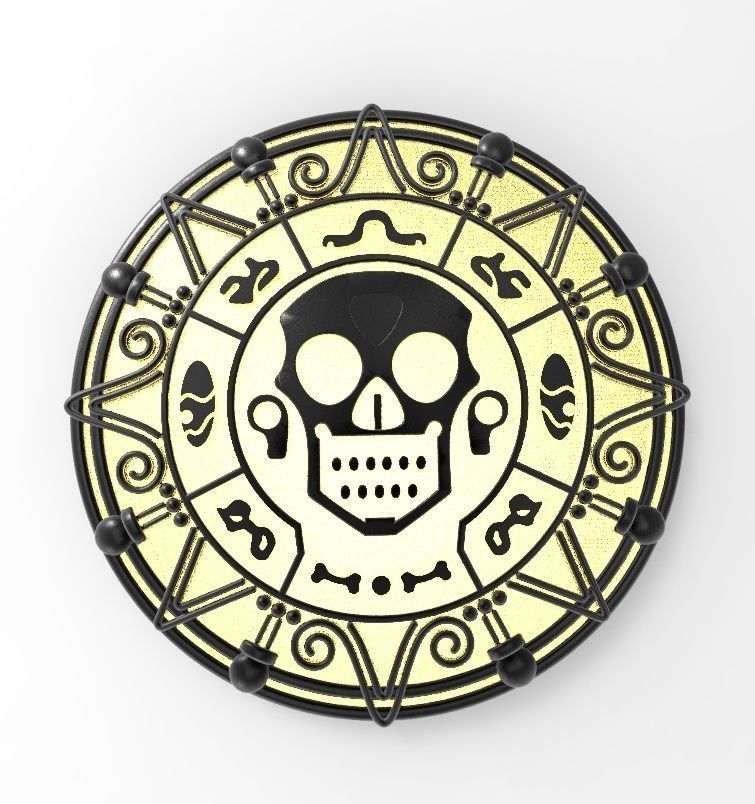 Pirates Cursed Aztec Gold 3D model 3D printable | CGTrader