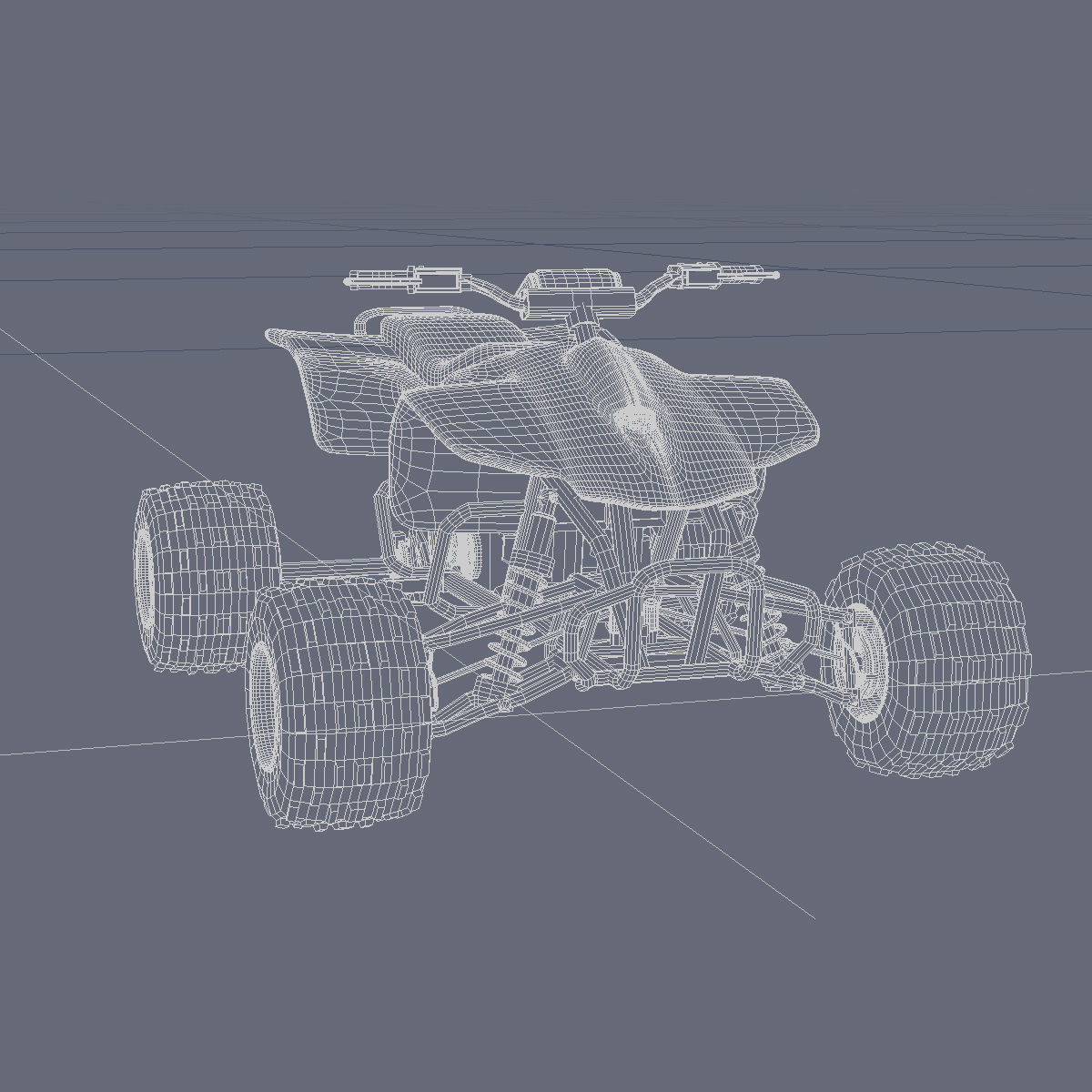 ATV Quad 3D model | CGTrader