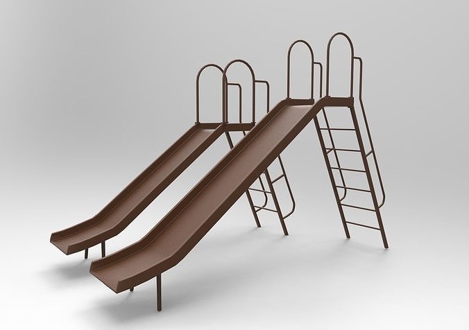 childrens slide 3D model 3D printable | CGTrader
