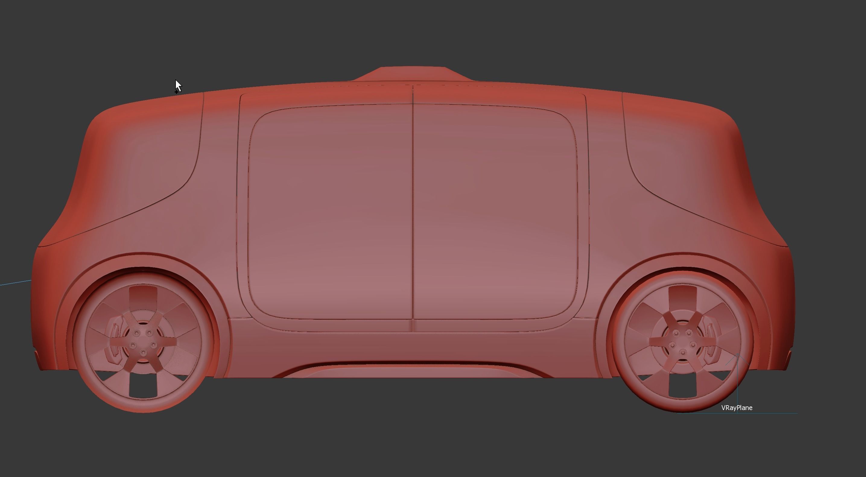 land rover jaguar Vector pod - electric car 3D model | CGTrader