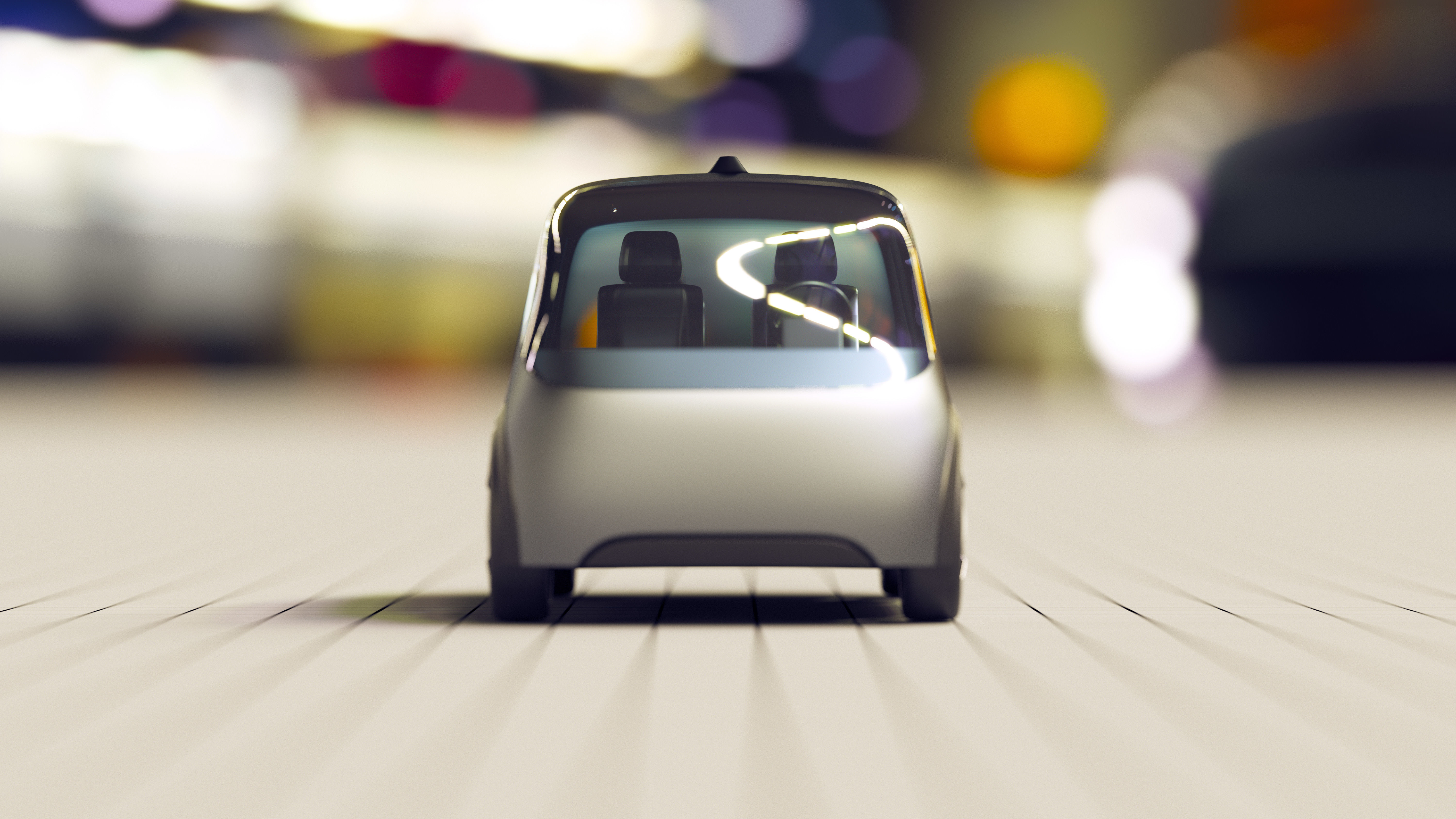 land rover jaguar Vector pod - electric car 3D model | CGTrader