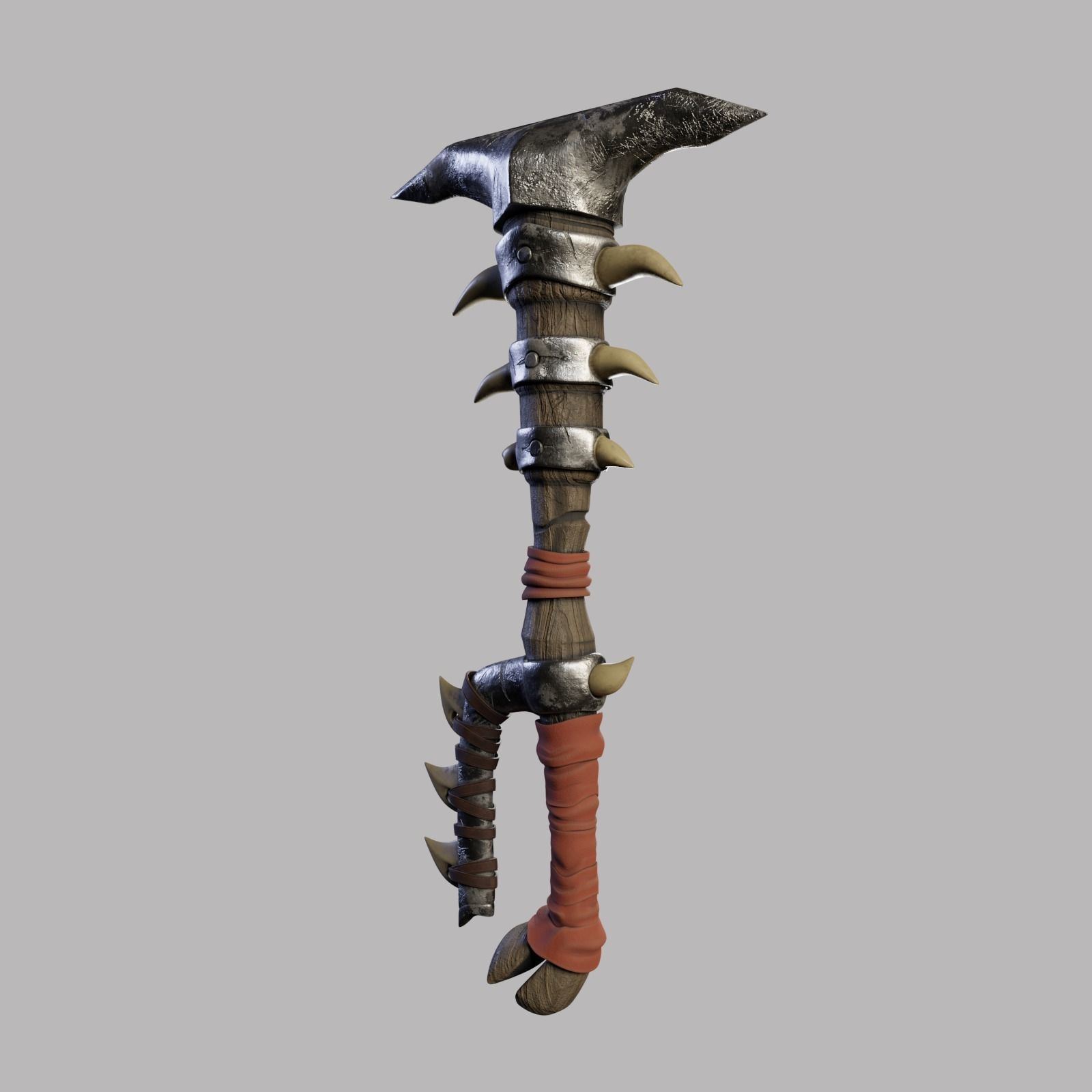 Orc Mace 3D model | CGTrader