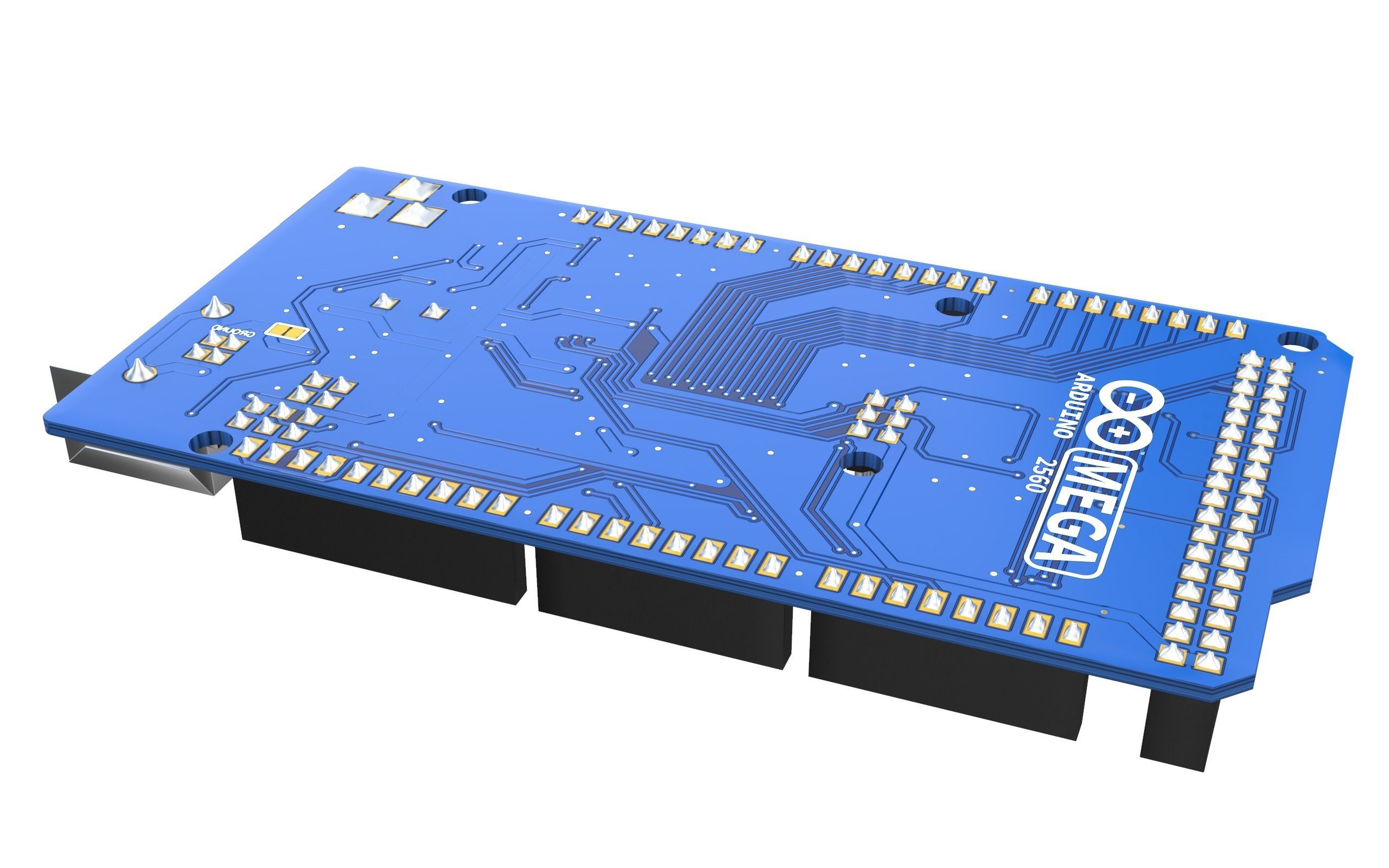 3D model Arduino Mega 2560 VR / AR / low-poly | CGTrader