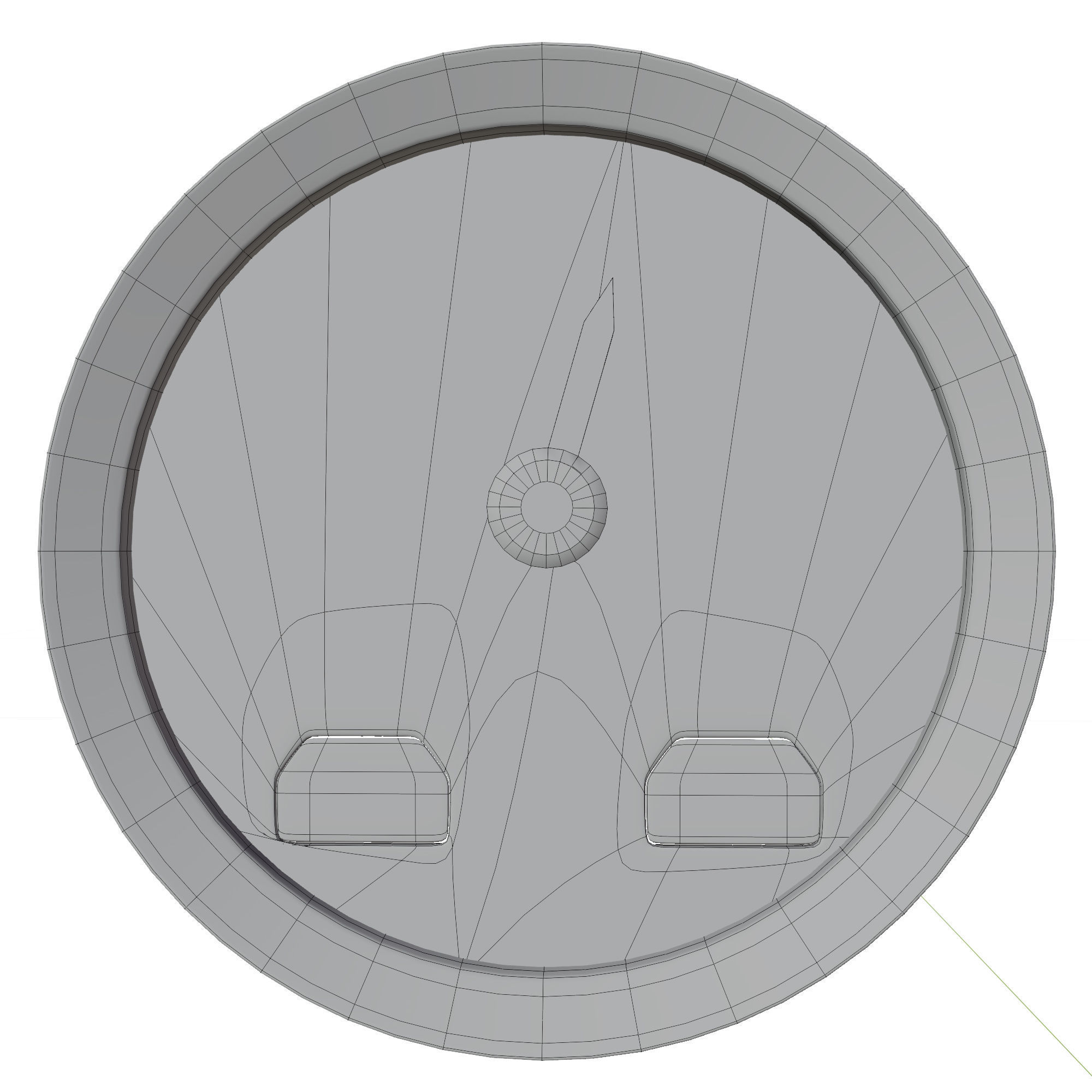 3D model Tachometer odometer gauge VR / AR / low-poly animated | CGTrader