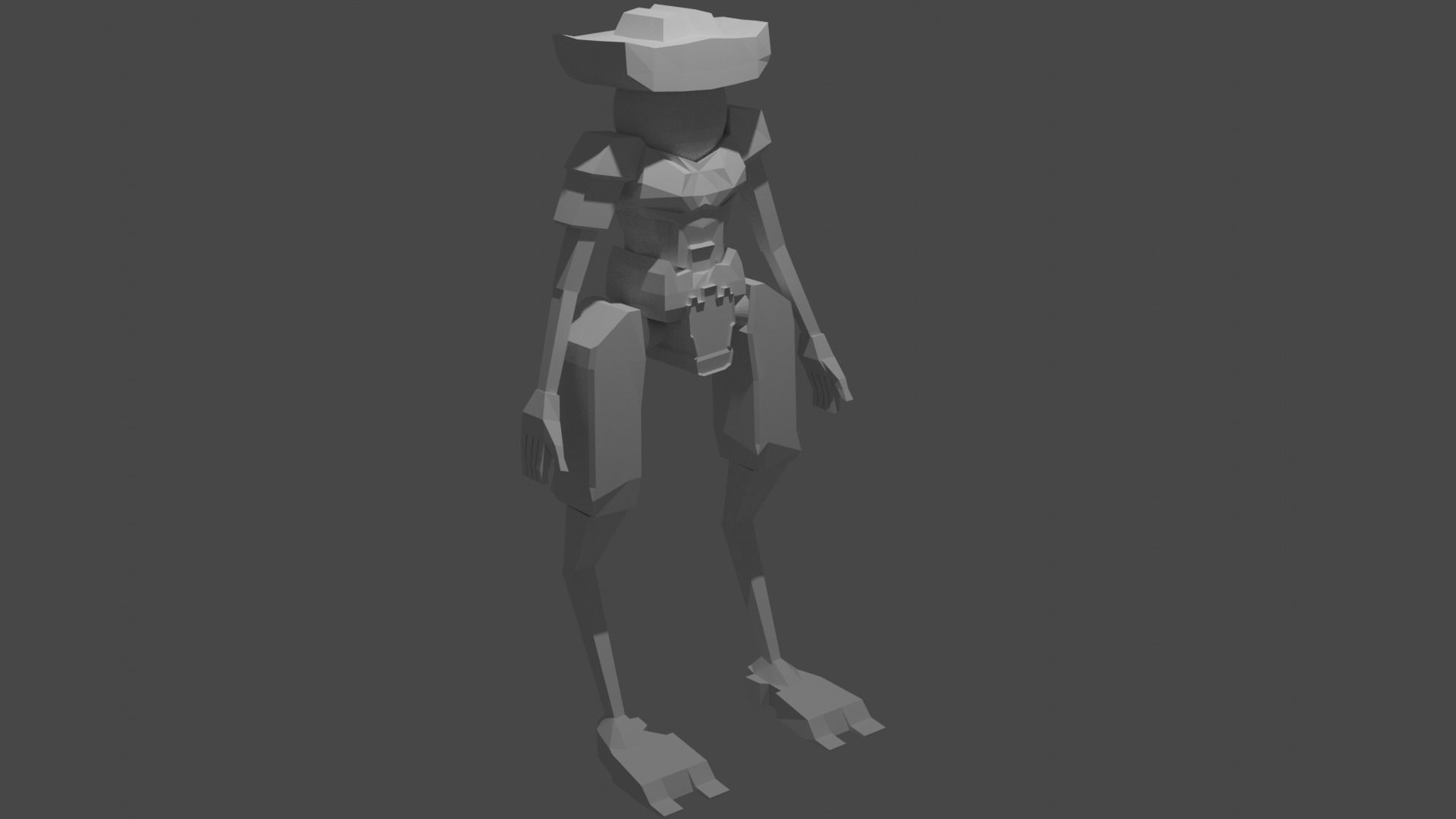 Cowboy robot 3D model | CGTrader