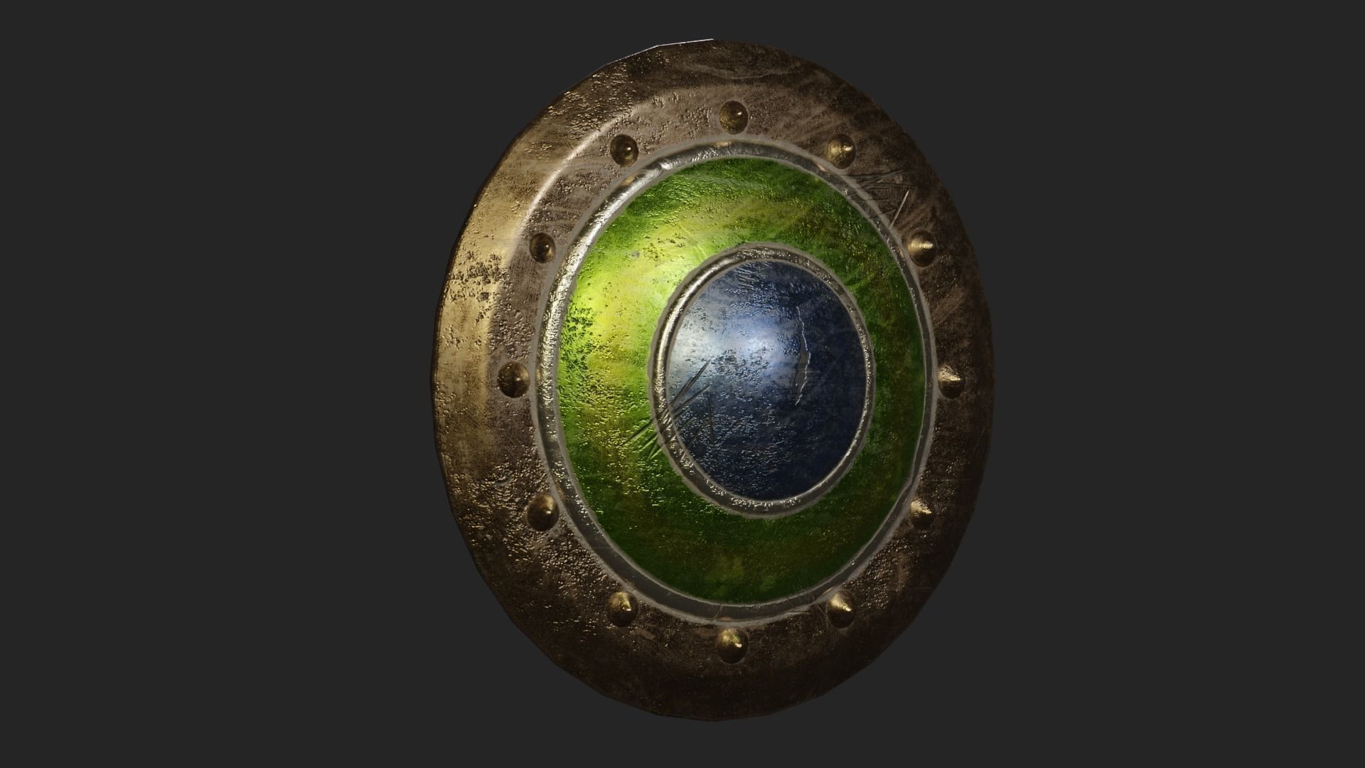 3D model Blocking shield VR / AR / low-poly | CGTrader