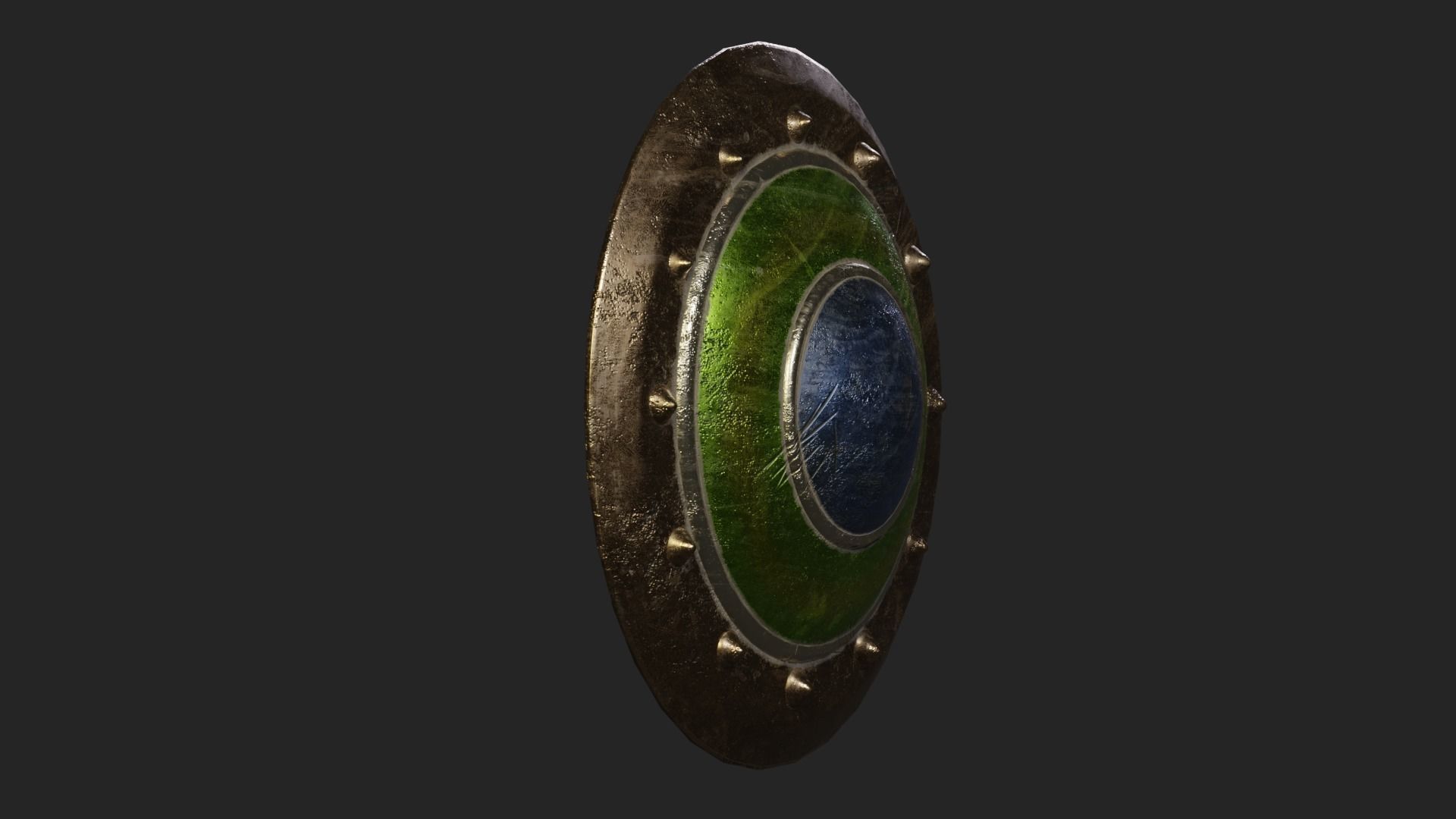 3D model Blocking shield VR / AR / low-poly | CGTrader